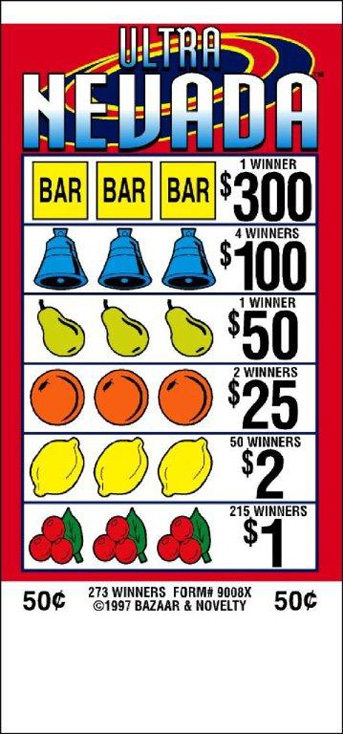 Nevada Ticket Styles – PARTY NOVELTIES